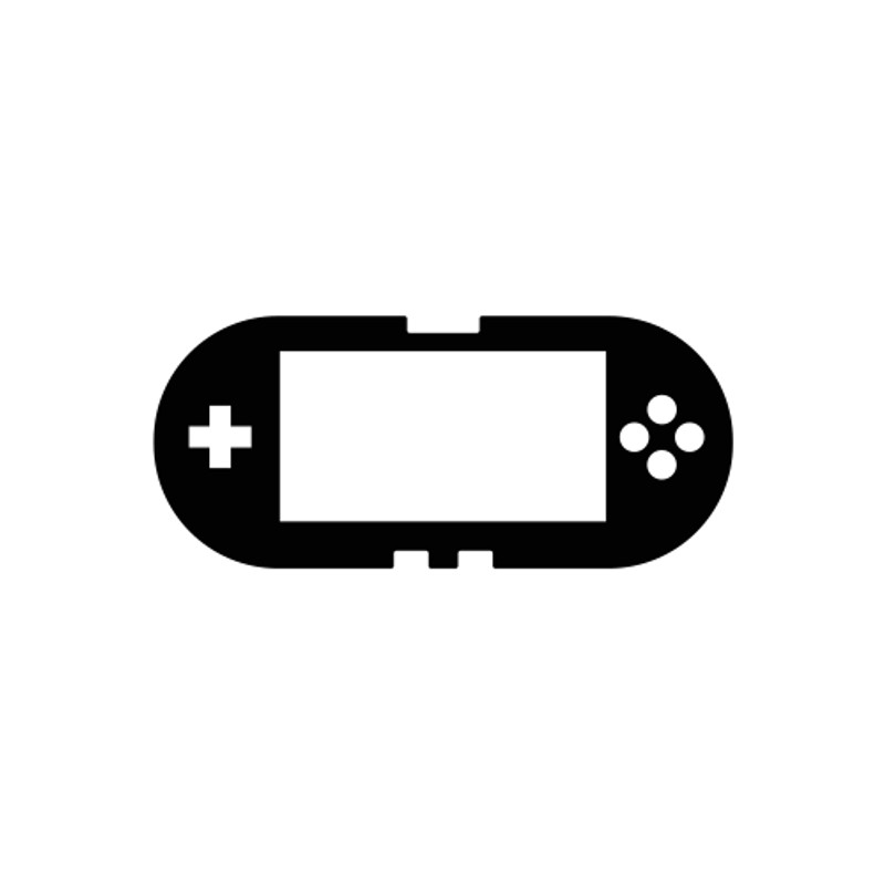 Free Handheld Nintendo Line Art Icon - Mediamodifier