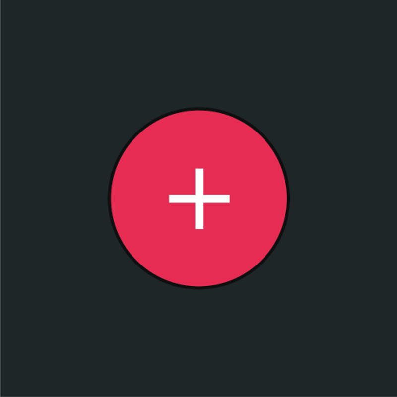 Free TikTok UI Element Add Icon - Mediamodifier