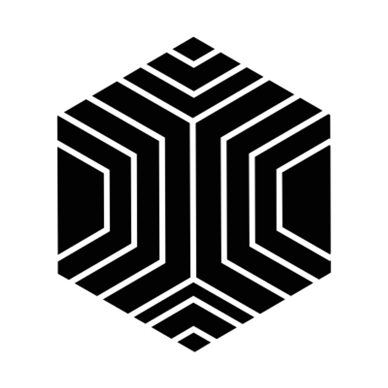 Free Hexagonal Design Element Line Art Icon - Mediamodifier