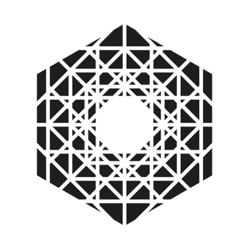 Free Hexagonal Design Element Line Art Icon - Mediamodifier