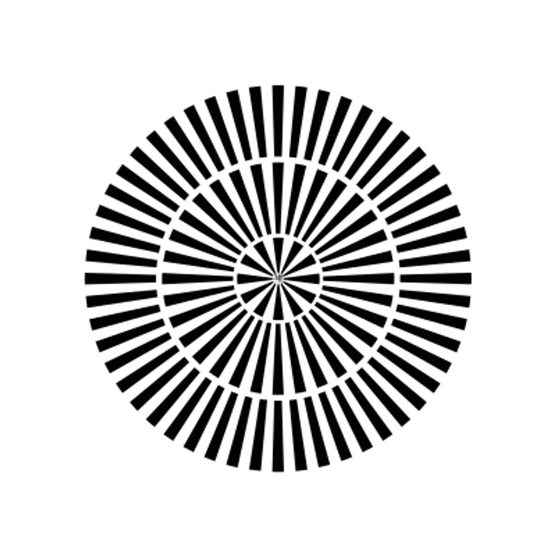 Free Circular Design Element Line Art Icon - Mediamodifier