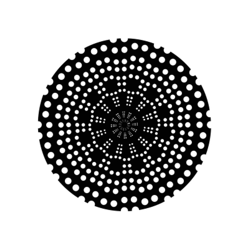 Free Circular Design Element Line Art Icon - Mediamodifier