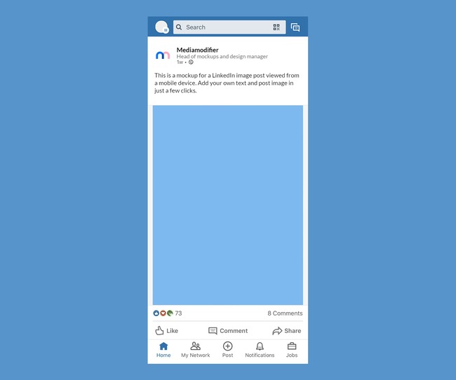 Linkedin Post Mockup Psd Outlet Cdlguaiba br