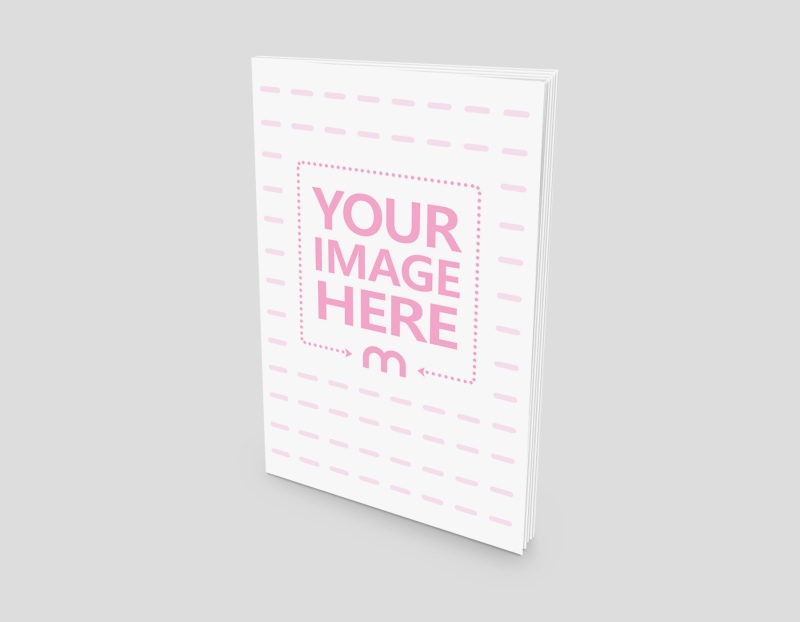 Slim 6x9 Book Cover Mockup Generator Mediamodifier