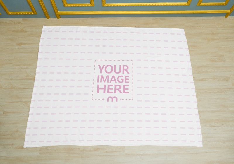33 Beautiful Blanket Mockup Templates to Use Right Now | Mediamodifier
